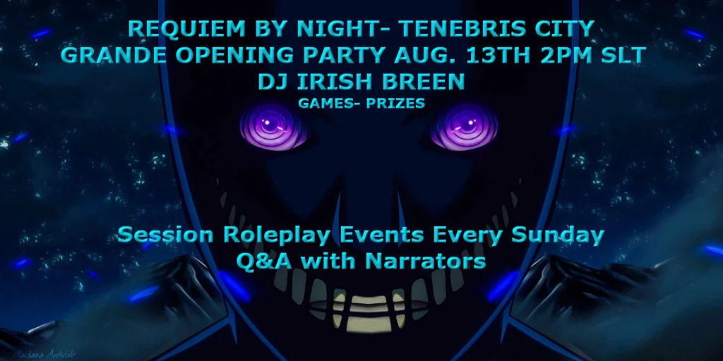 TENEBRIS GRAND OPENING PARTY - Gorean Whip Radio