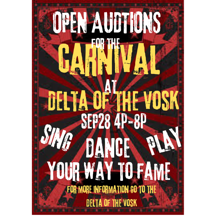 Delta of the Vosk Live Audtions - Gorean Whip Radio